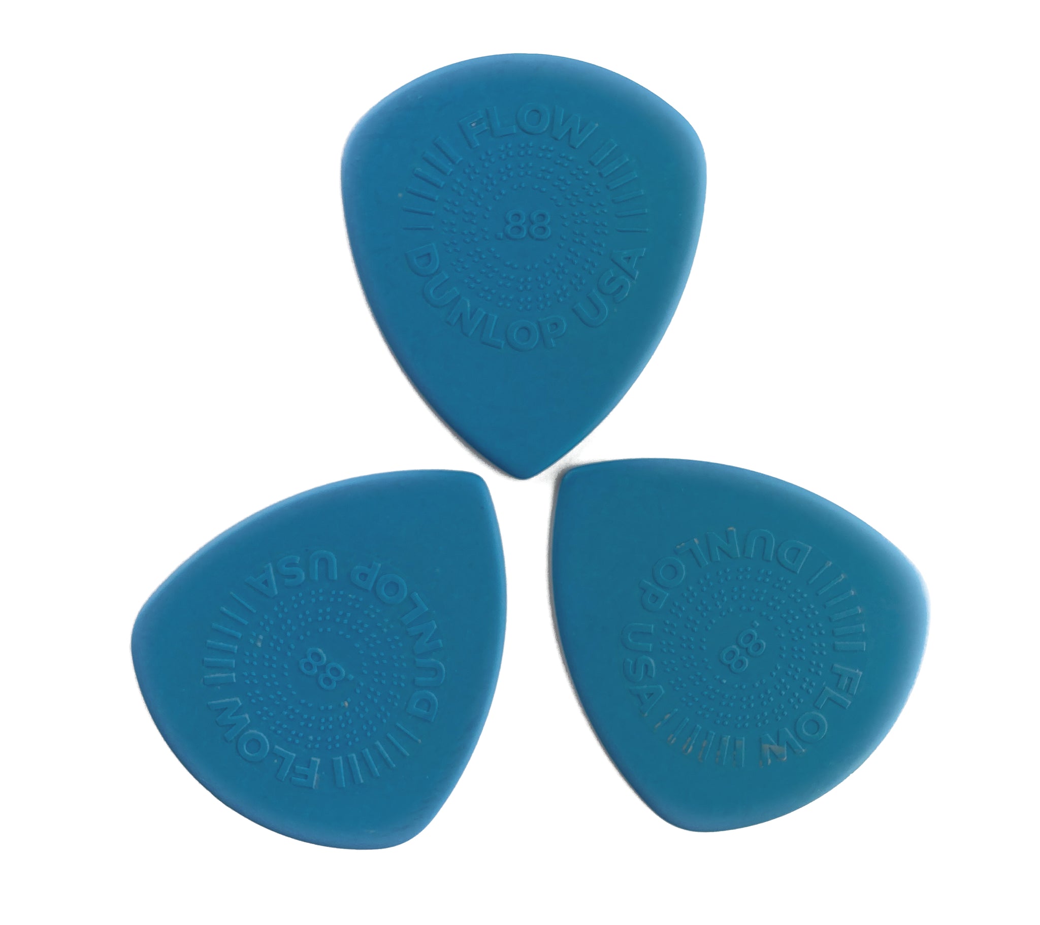 0.88mm Flow Premium Precision Plectra 3 Pack | Horizon Devices